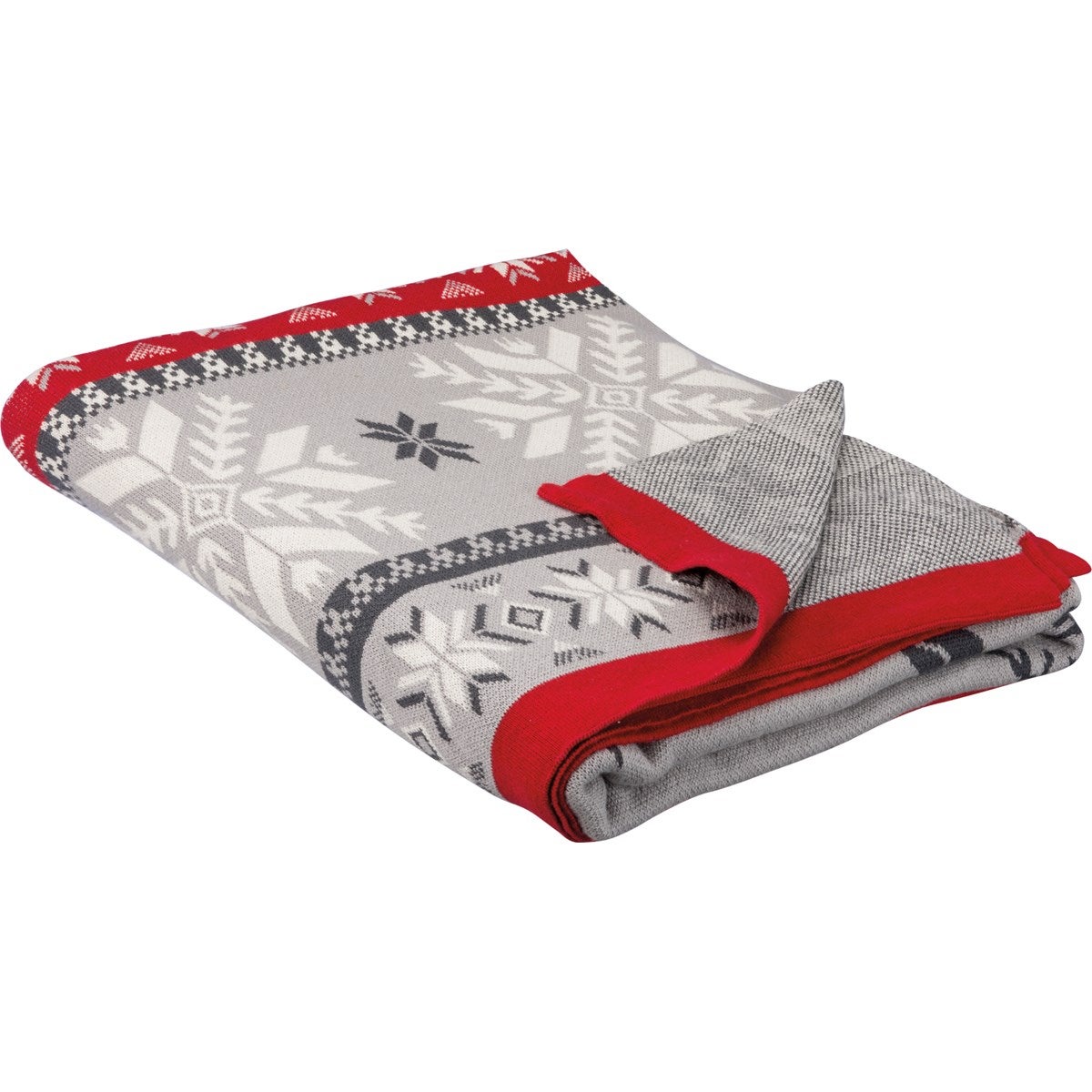 Snowflake Deer Throw | The Cozy Nest